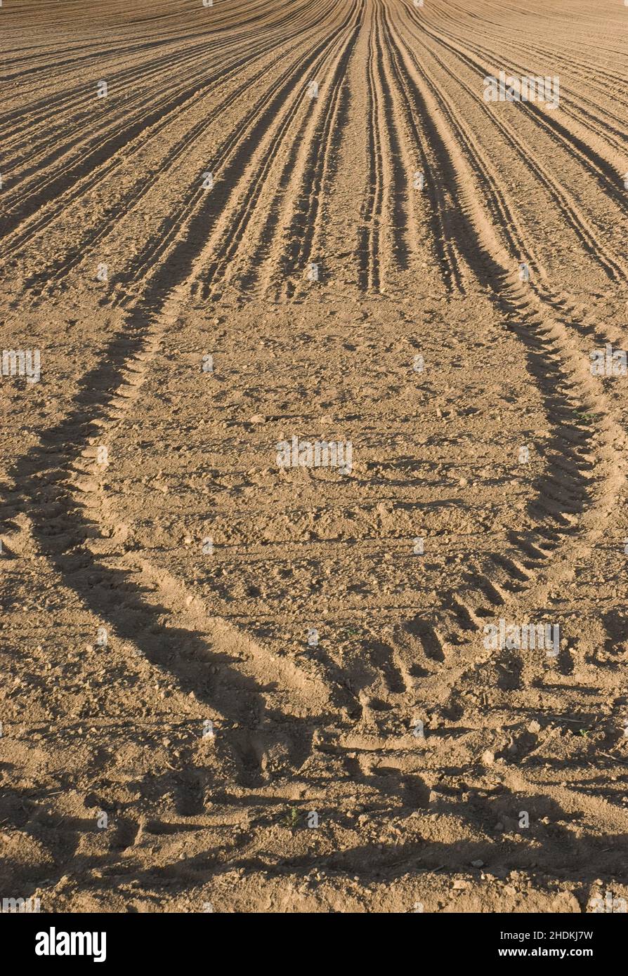agriculture, farming, furrow, agricultures, furrows Stock Photo - Alamy