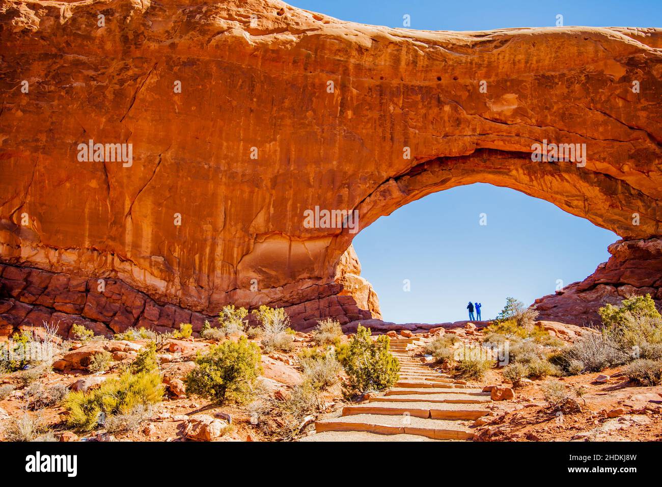 rock formation, arches national park, natural arch, rock formations ...