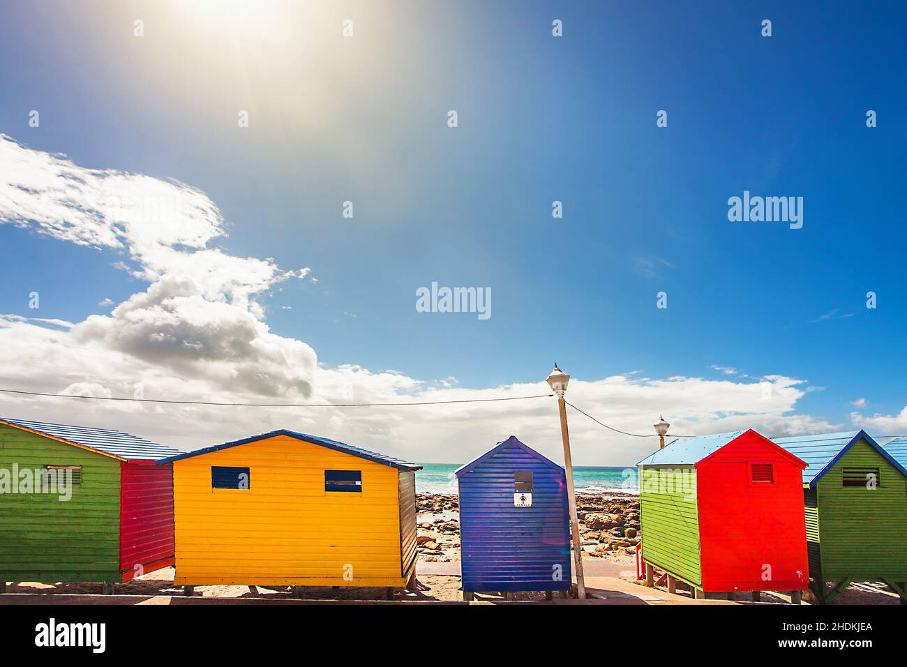 cabin, muizenberg, false bay, cabins, muizenbergs, false bays Stock ...