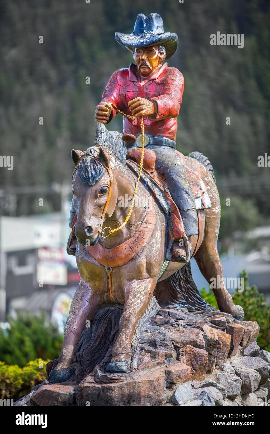 statue, cowboy, statues Stock Photo - Alamy