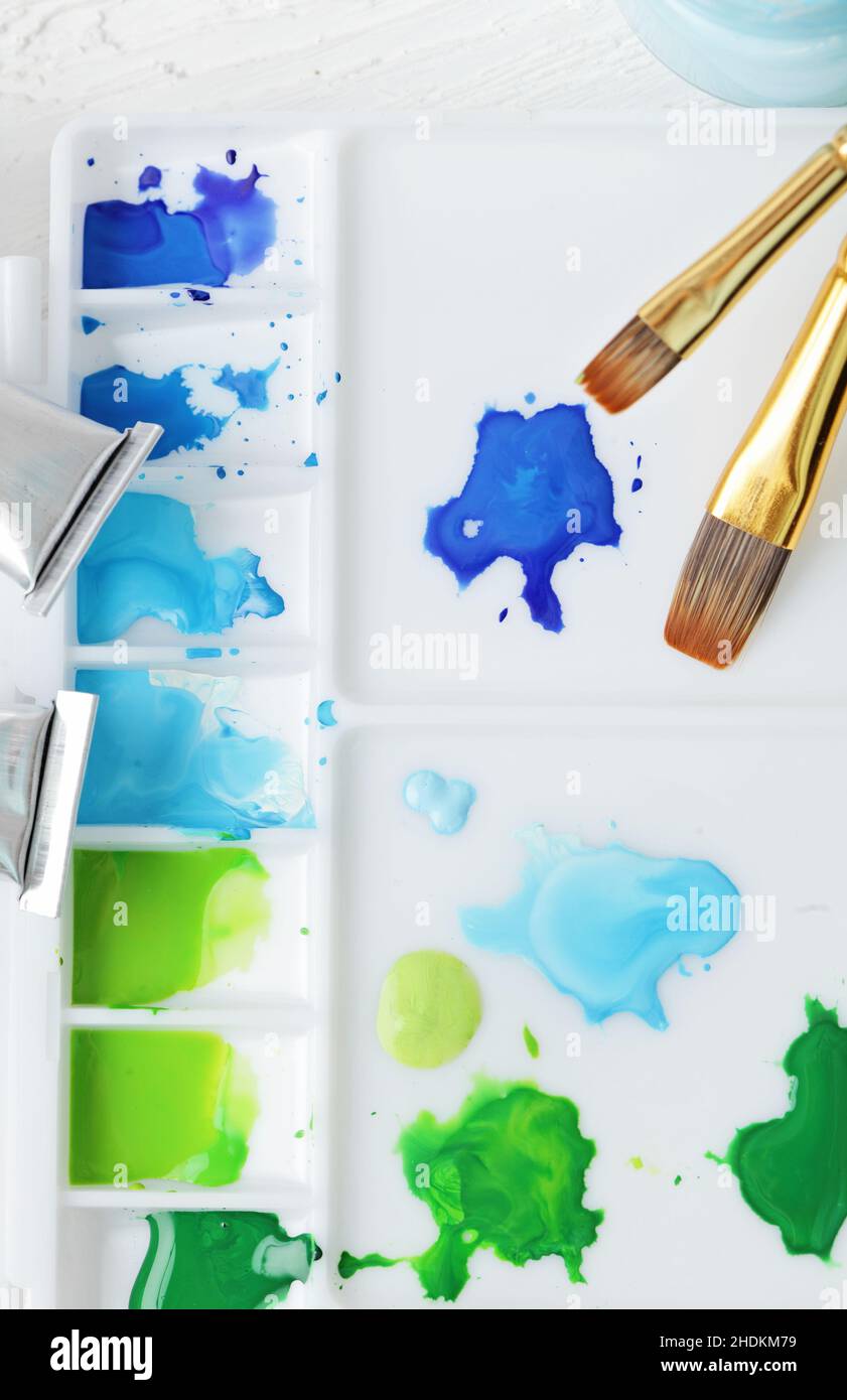 watercolour paints, watercolor, watercolour paint, watercolors Stock ...