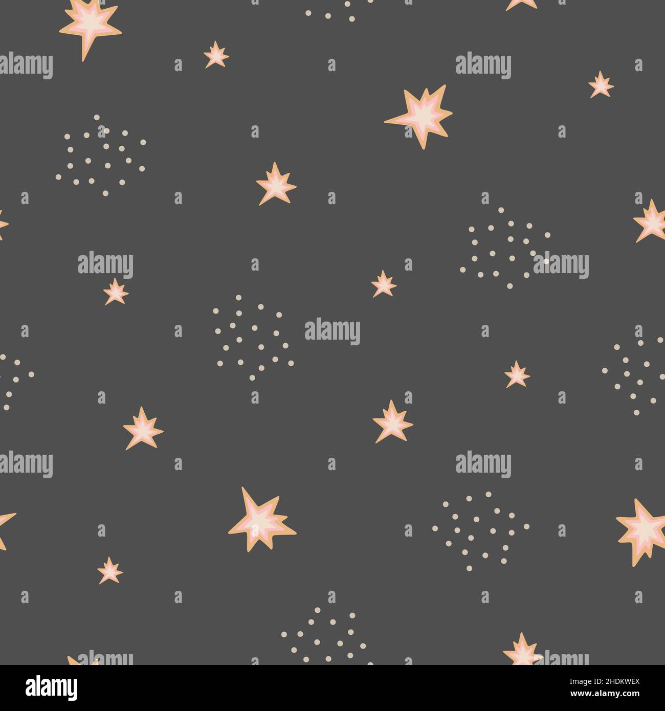 Stars dots seamless repeat Stock Vector Images - Alamy