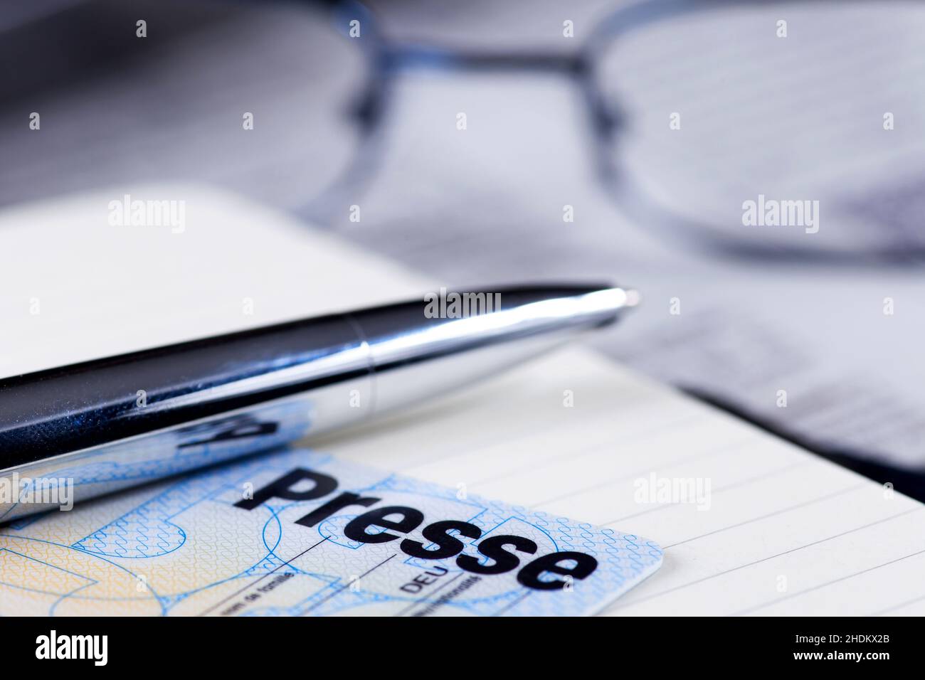 press, journalism, journalist pass, journalisms Stock Photo - Alamy