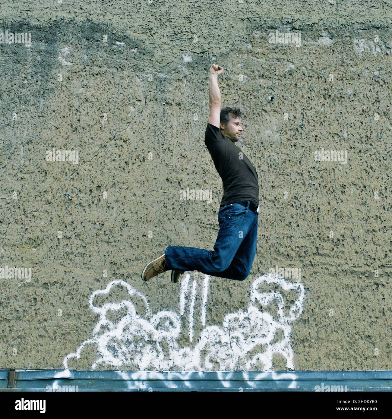 Taking jump hi-res stock photography and images - Alamy