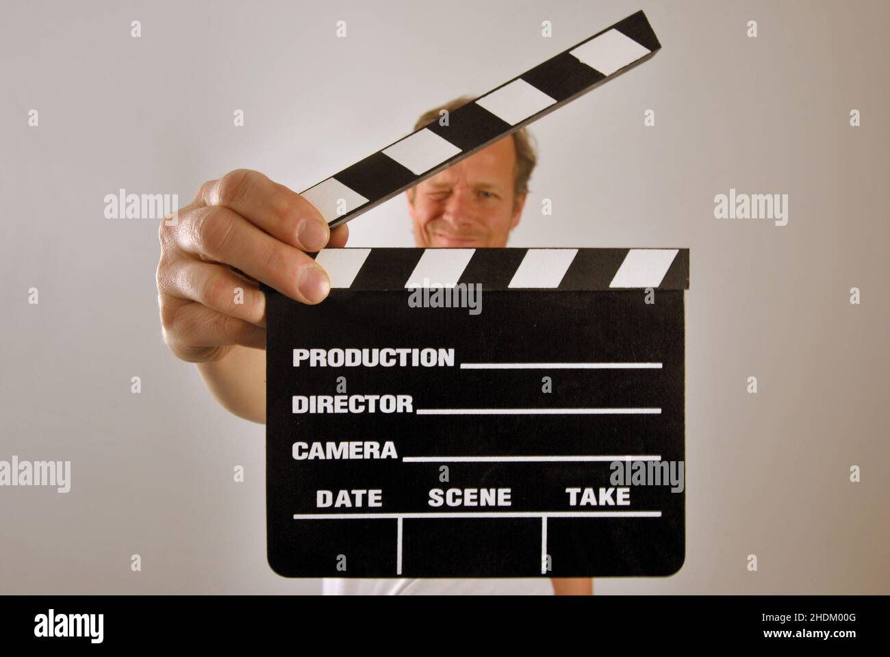 Film slates hi-res stock photography and images - Alamy