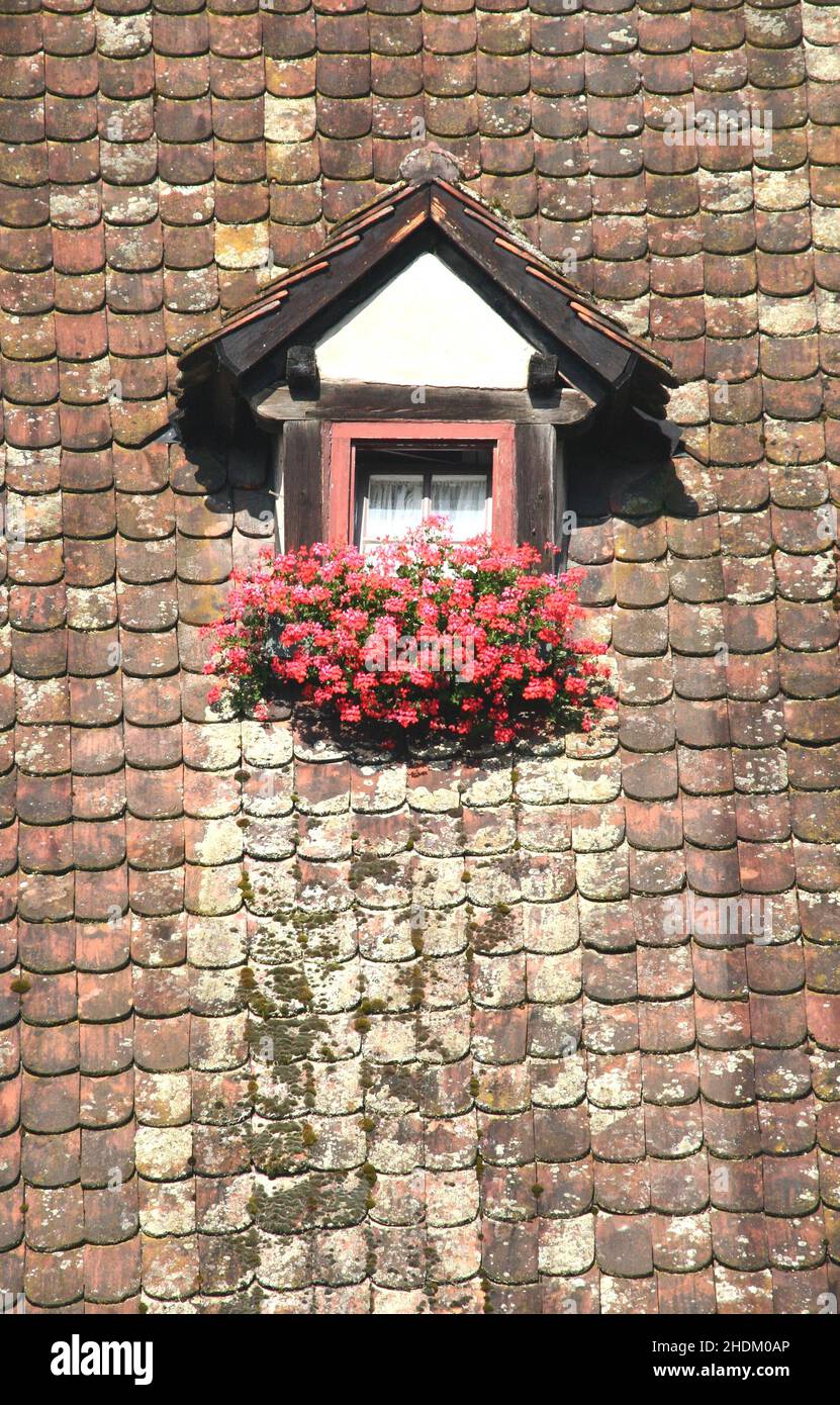 Gable windows hi-res stock photography and images - Alamy