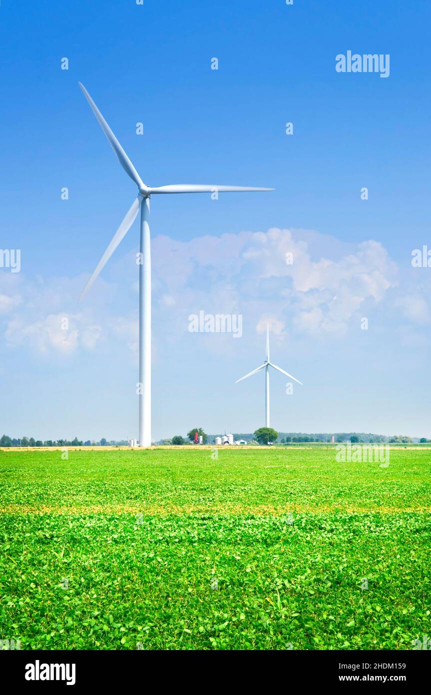 wind power, pinwheel, wind powers, pinwheels Stock Photo - Alamy