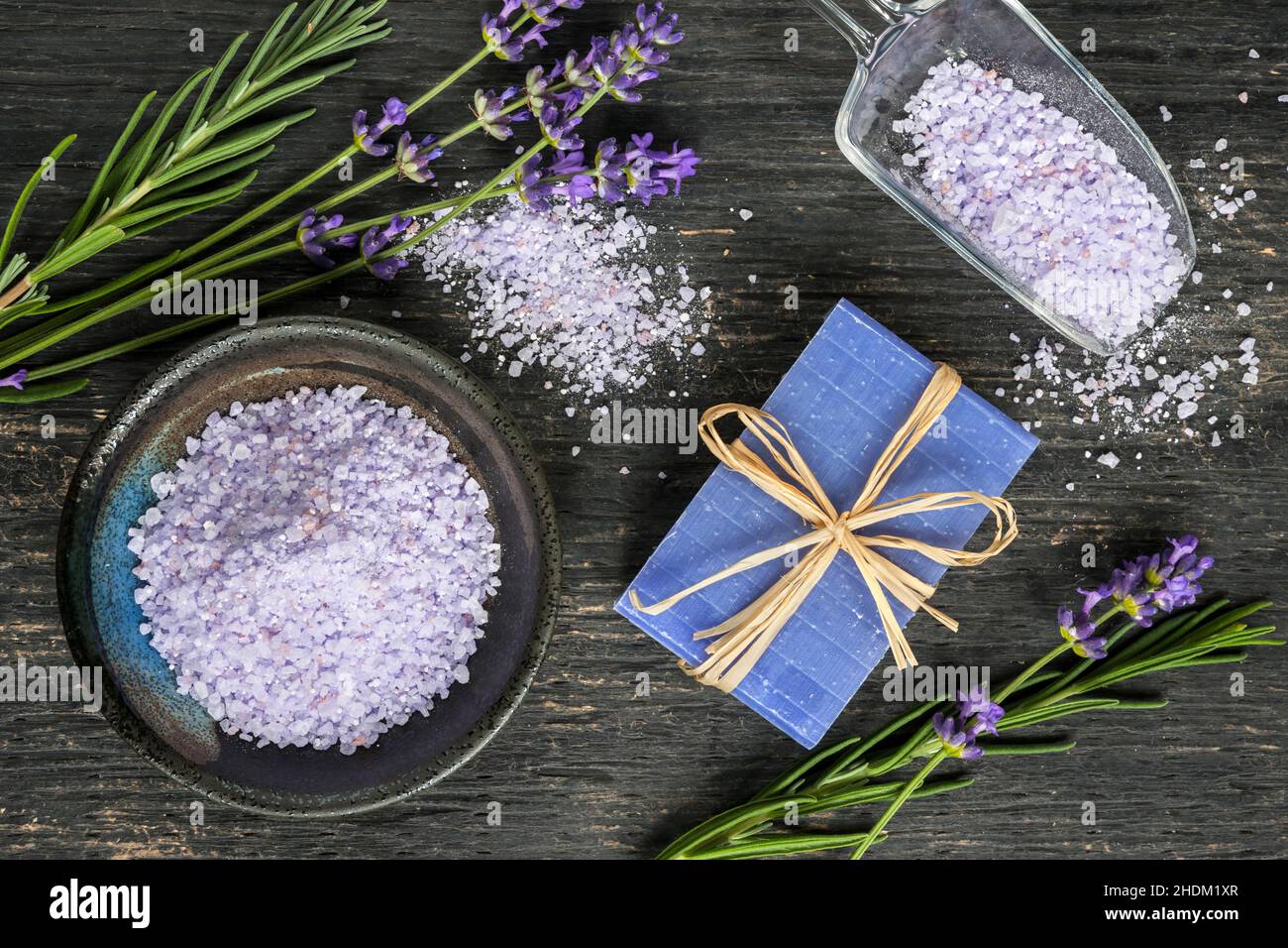 bath salt, bath salts Stock Photo - Alamy