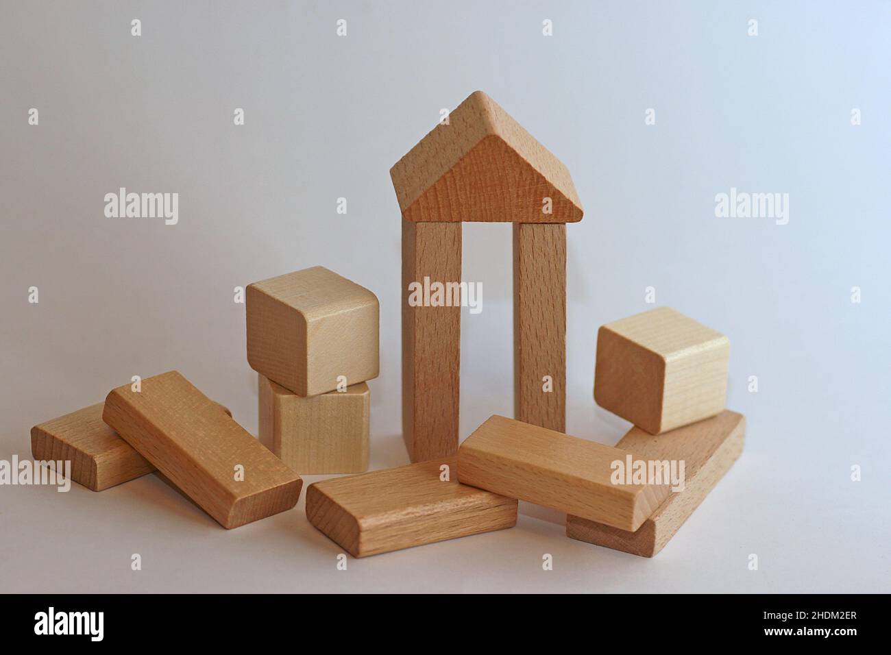 wooden toys, blocks, toys of wood, wooden toy, block Stock Photo - Alamy