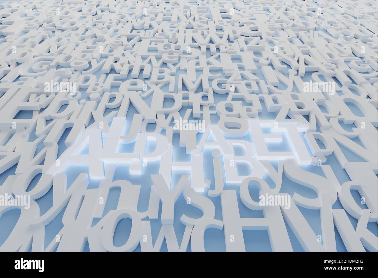 Illuminated alphabet hi-res stock photography and images - Alamy