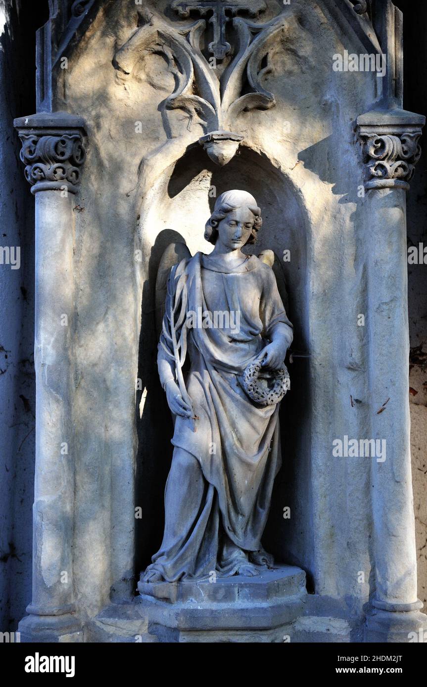cemetery, sculpture, grave character, cemeteries, sculptures, grave ...