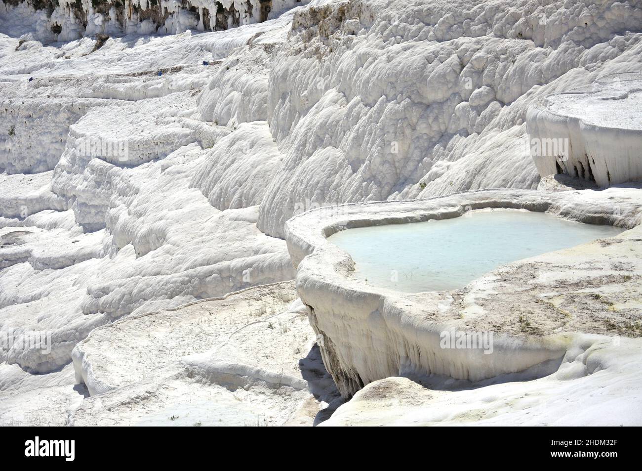 Travertine terraces hi-res stock photography and images - Alamy