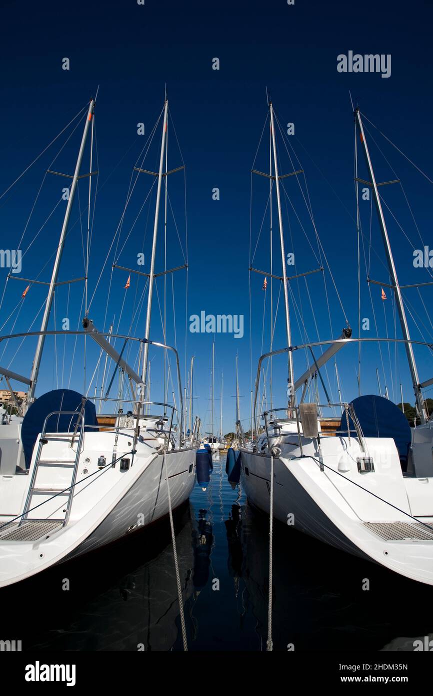 marina, yacht, boat tail, marinas, yachts, boat tails Stock Photo - Alamy