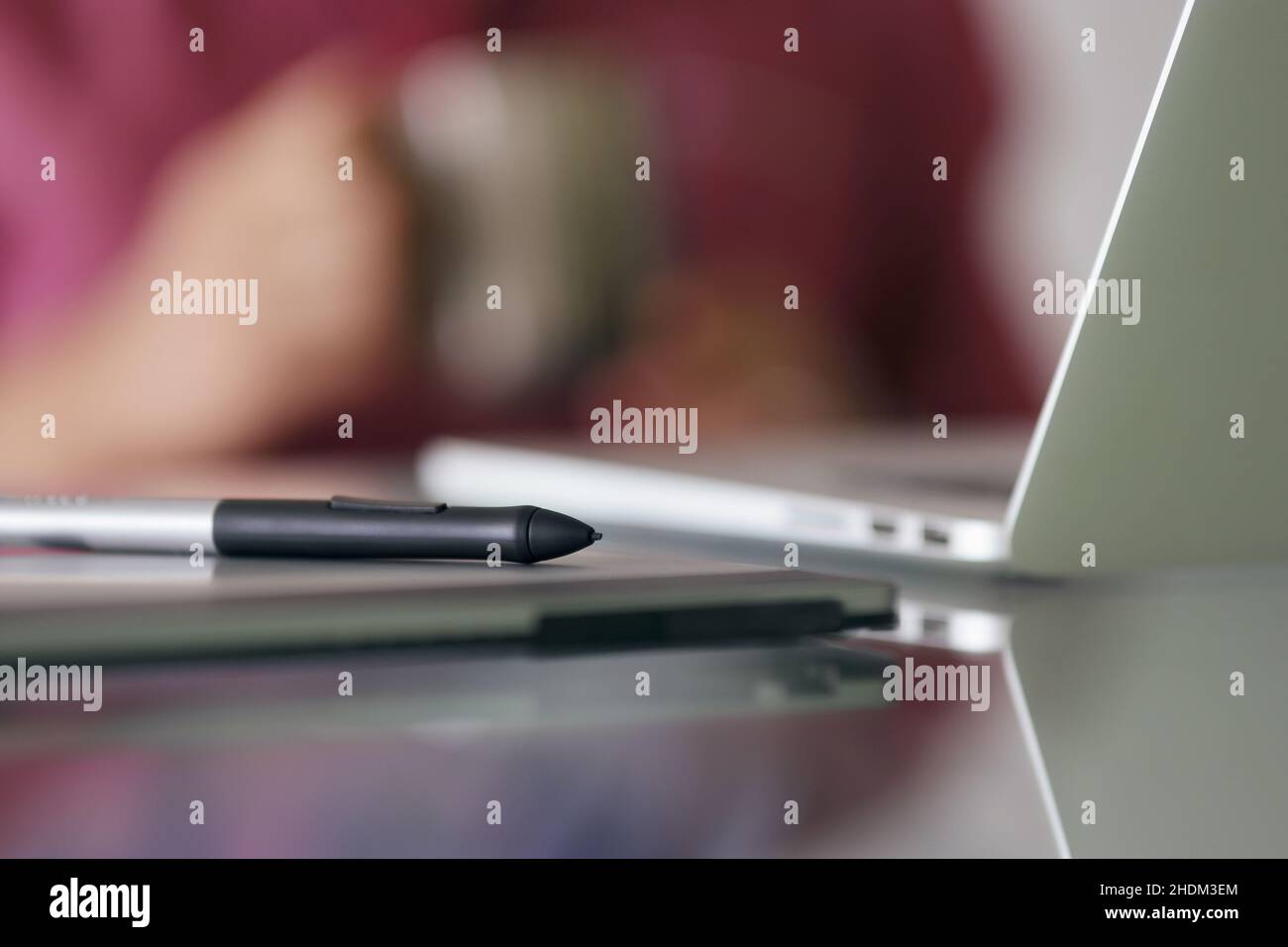 graphics tablet, stylus, graphics tablets Stock Photo - Alamy