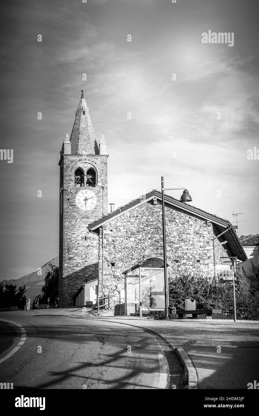 Bell tower architecture Black and White Stock Photos & Images - Alamy