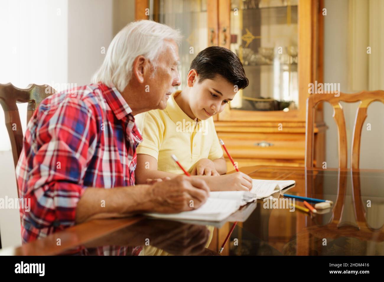 grandson, grandfather, homework, grandsons, grandfathers, homeworks ...