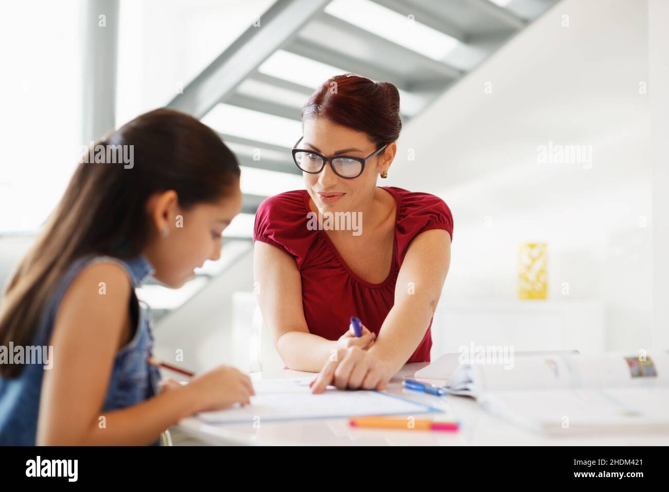 homework, homework mentoring, homeworks Stock Photo - Alamy