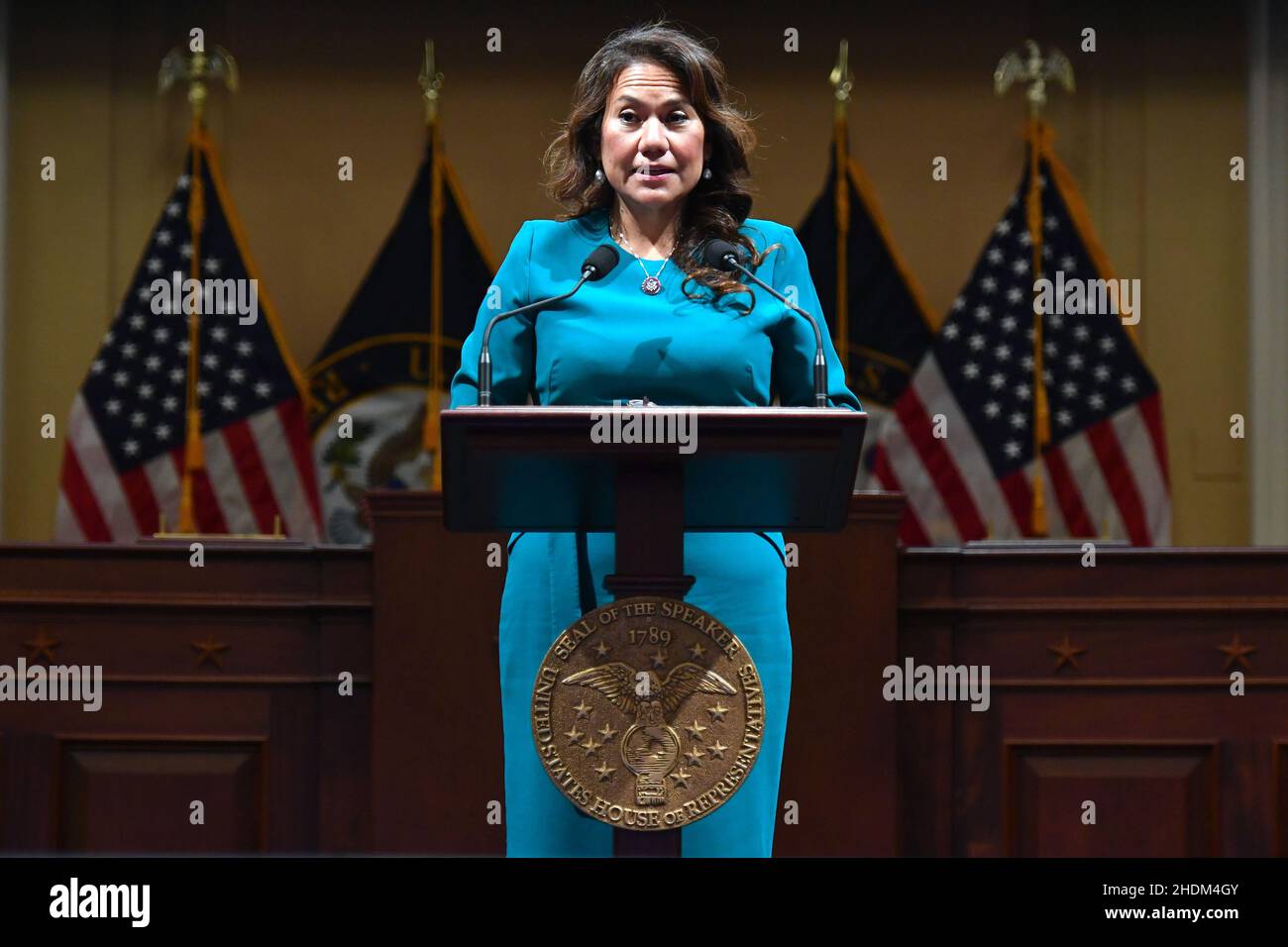 Washington, United States. 06th Jan, 2022. Rep. Veronica Escobar, D-TX ...