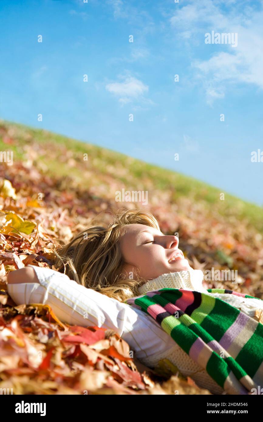 relaxation, autumn, nature, relax, fall, natur, natures Stock Photo - Alamy