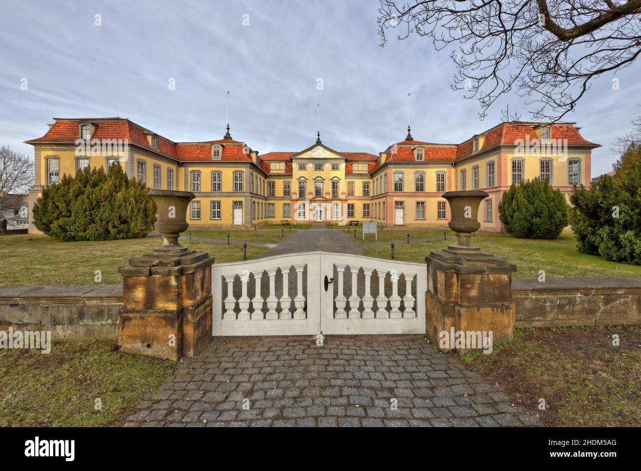 castle, gotha, friedrichsthal castle, gothas Stock Photo - Alamy