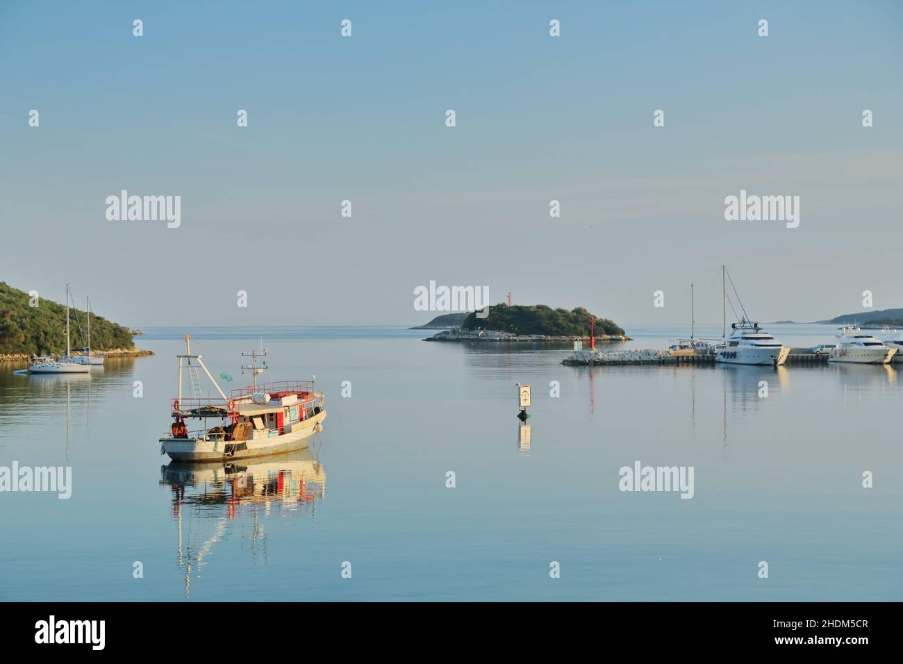 harbour, fishing boat, adriatic sea, harbours, port, fishing boats ...