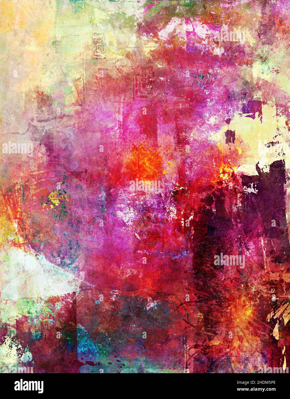 colors & shapes, painting, colors and shapes, drawing Stock Photo - Alamy