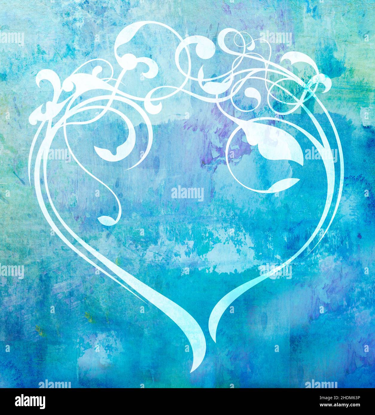 heart, squiggle, hearts, squiggles Stock Photo - Alamy