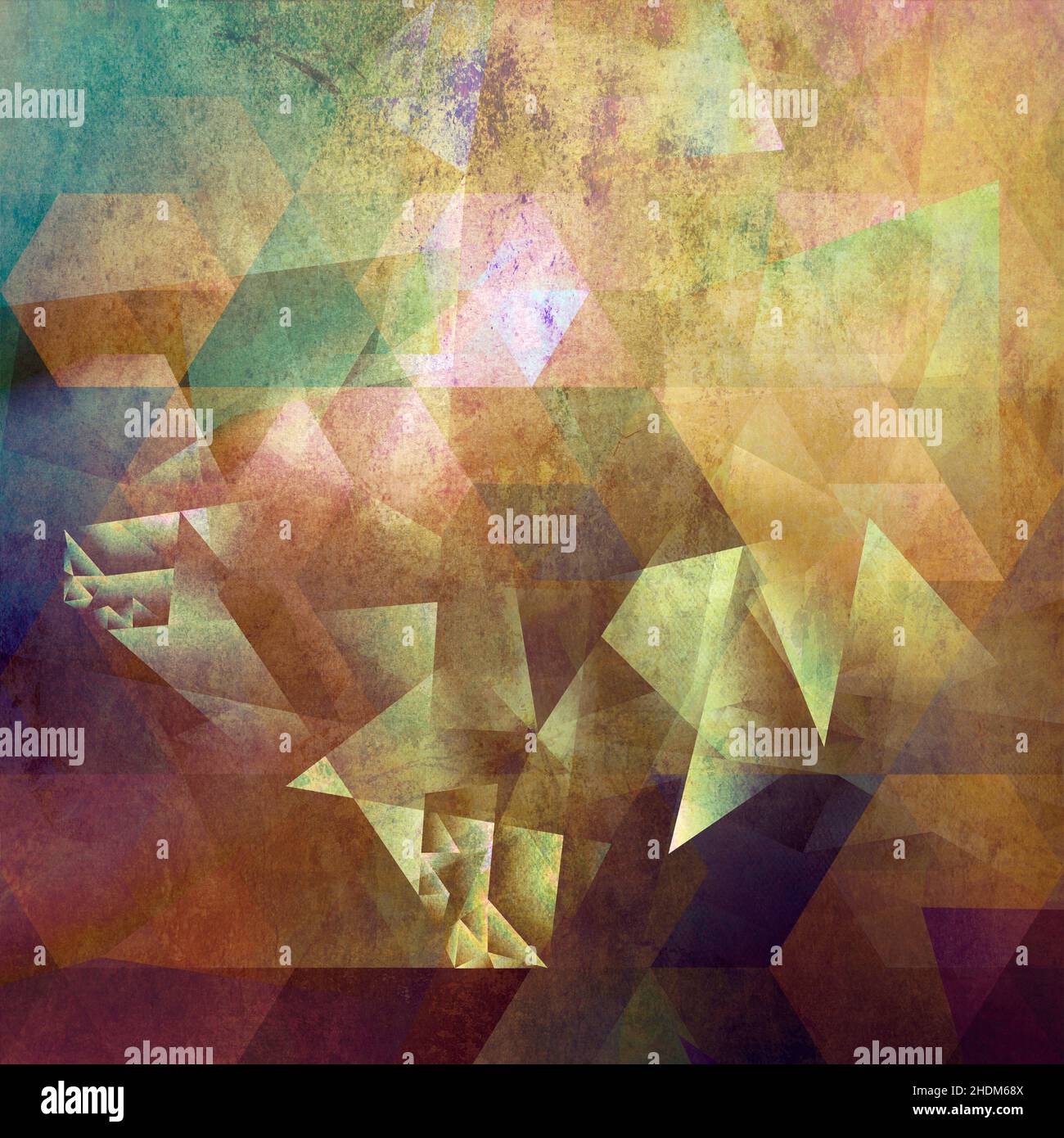 Geometric painting pattern hi-res stock photography and images - Alamy