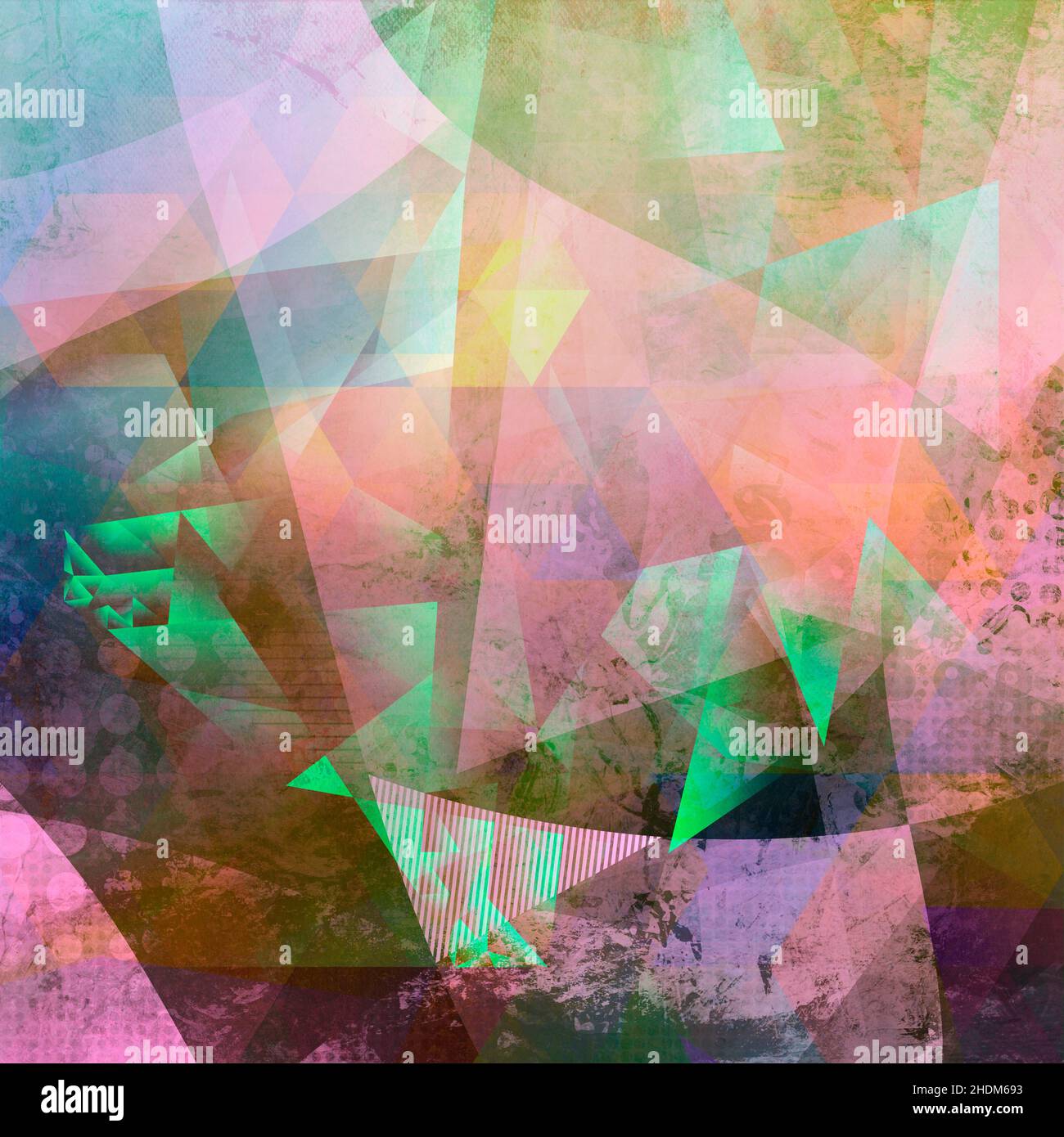 paint, mixing technique, polygonal, paints Stock Photo - Alamy