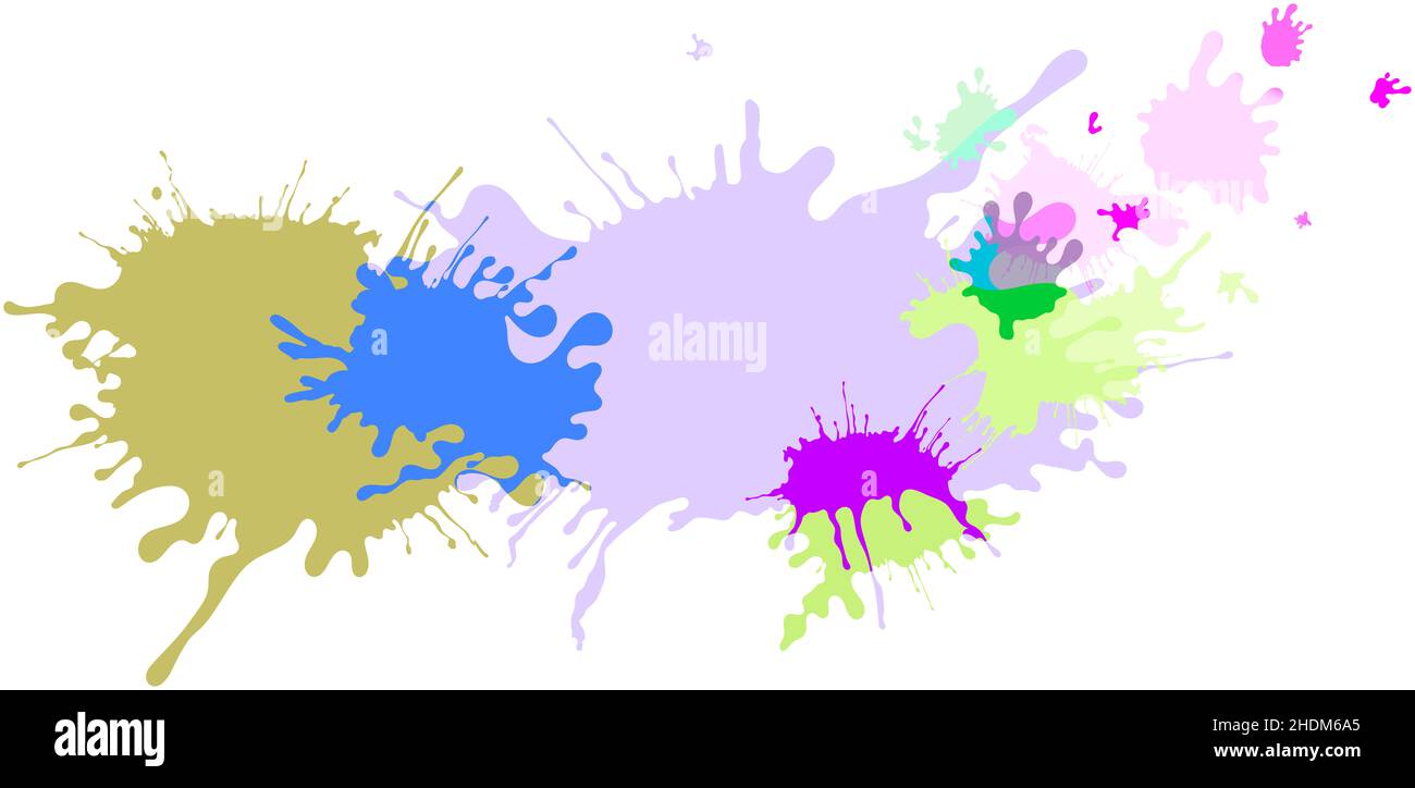 blob, blobs, paint splat Stock Photo - Alamy