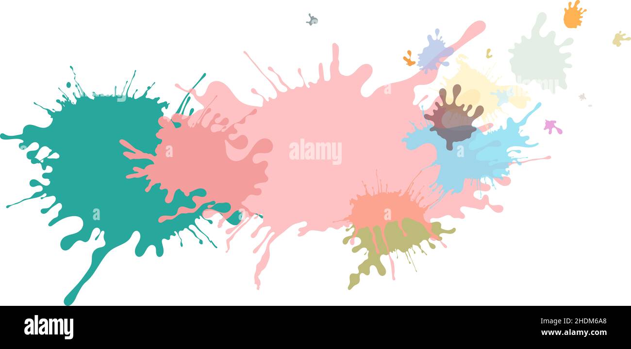 paint splatter, blob, paint splatters, blobs, paint splat Stock Photo ...