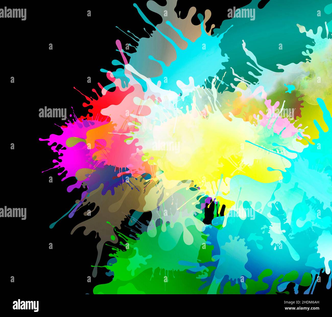 paint splatter, blob, paint splatters, blobs, paint splat Stock Photo ...