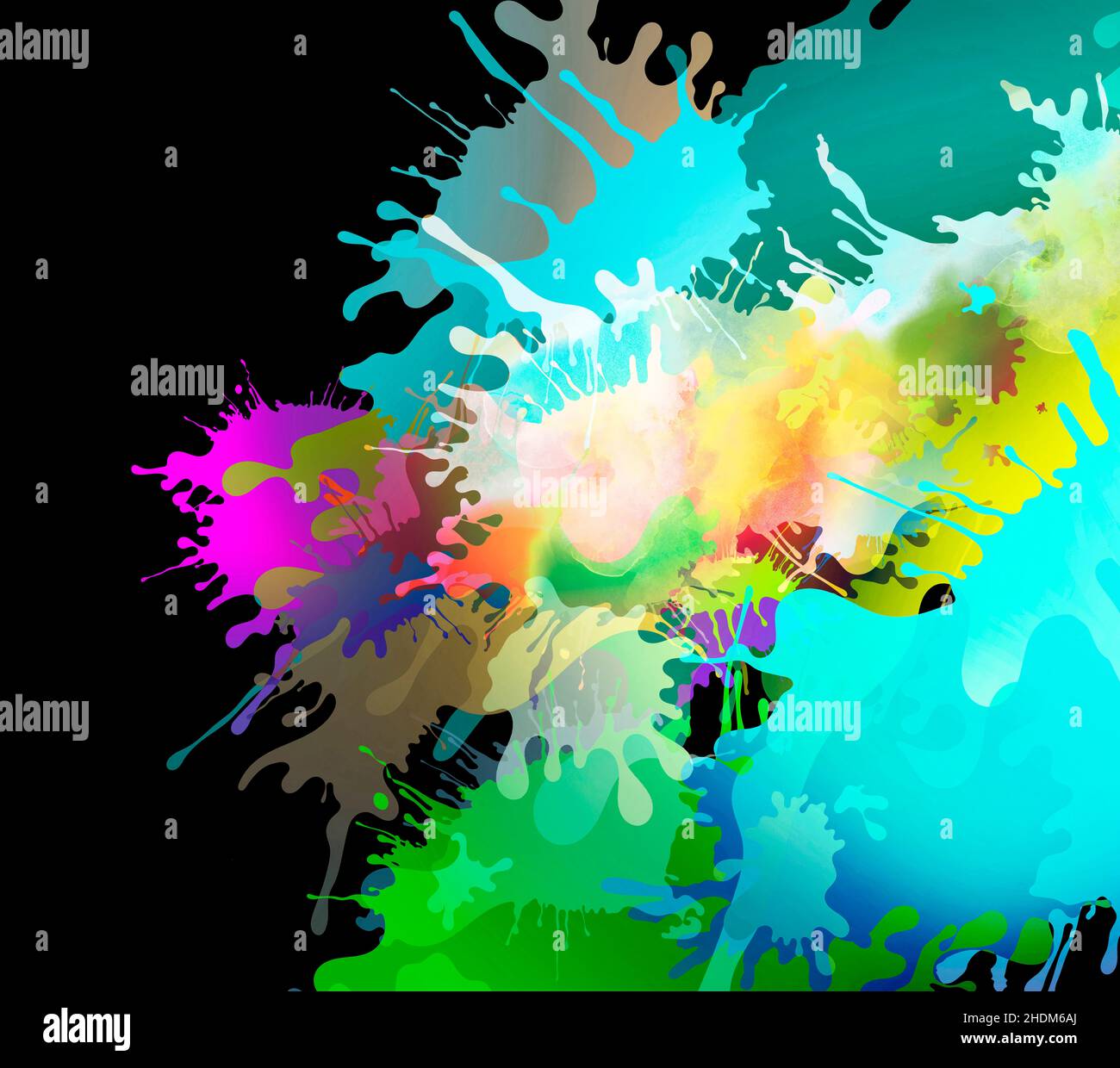 blob, blobs, paint splat Stock Photo - Alamy