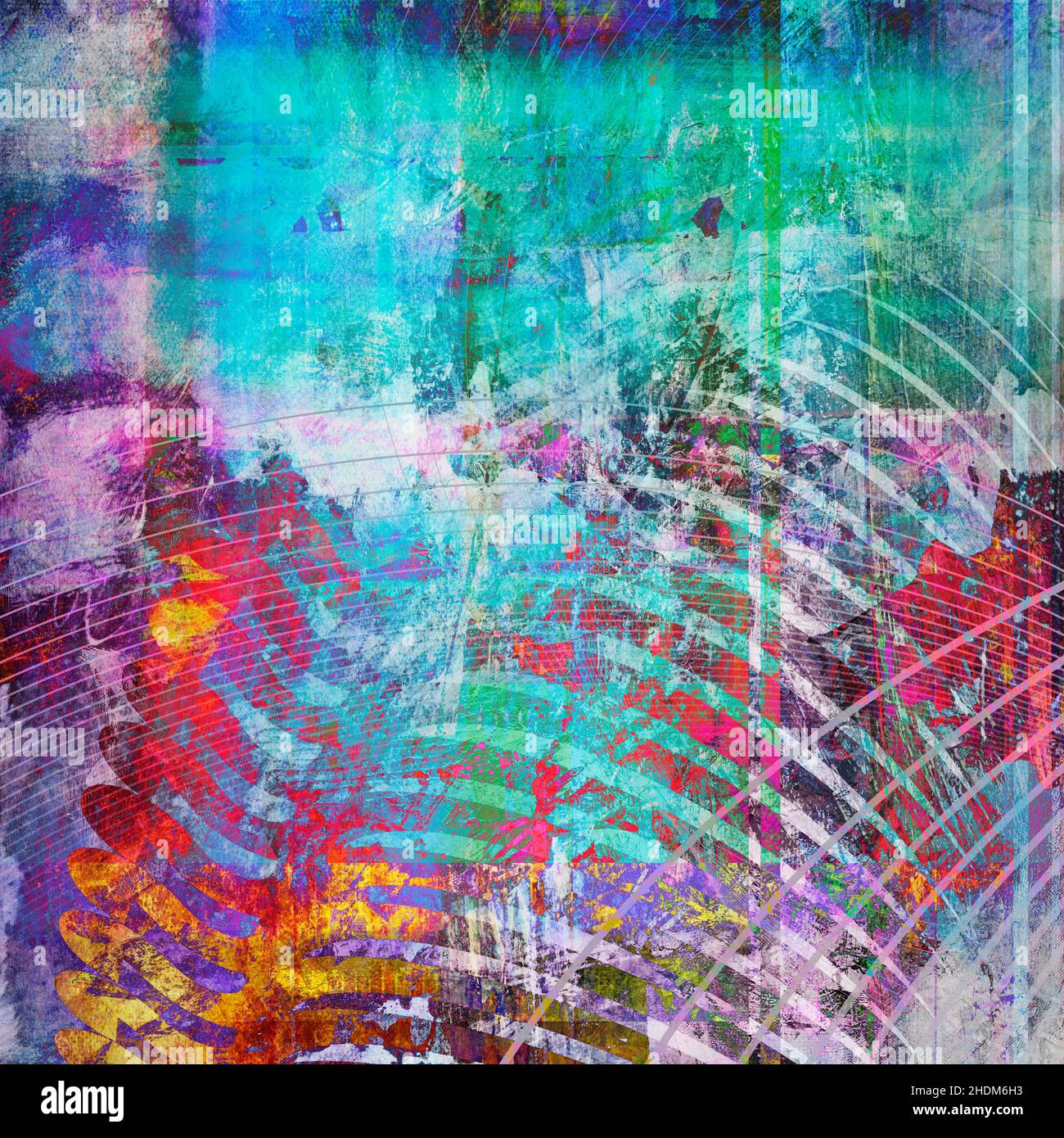 Scratch painting hi-res stock photography and images - Alamy