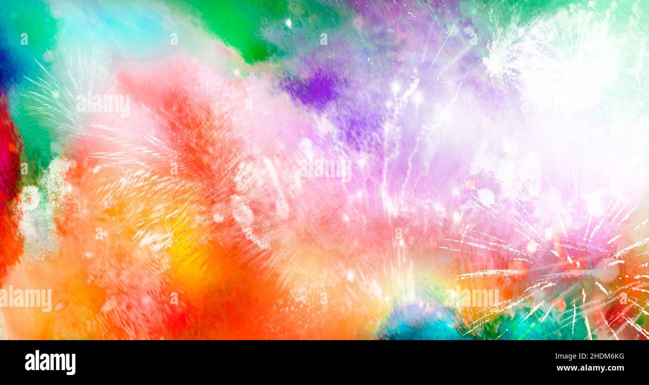 Multi color explosion hi-res stock photography and images - Alamy