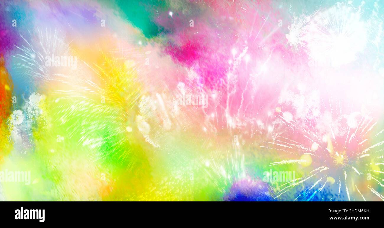 Multi color explosion hi-res stock photography and images - Alamy