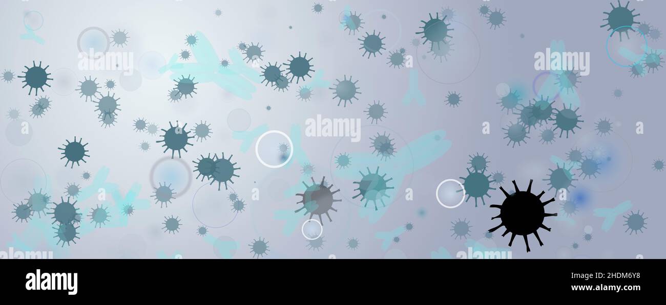 infection, bacterium, corona virus, infections, bacteriums, virus Stock ...