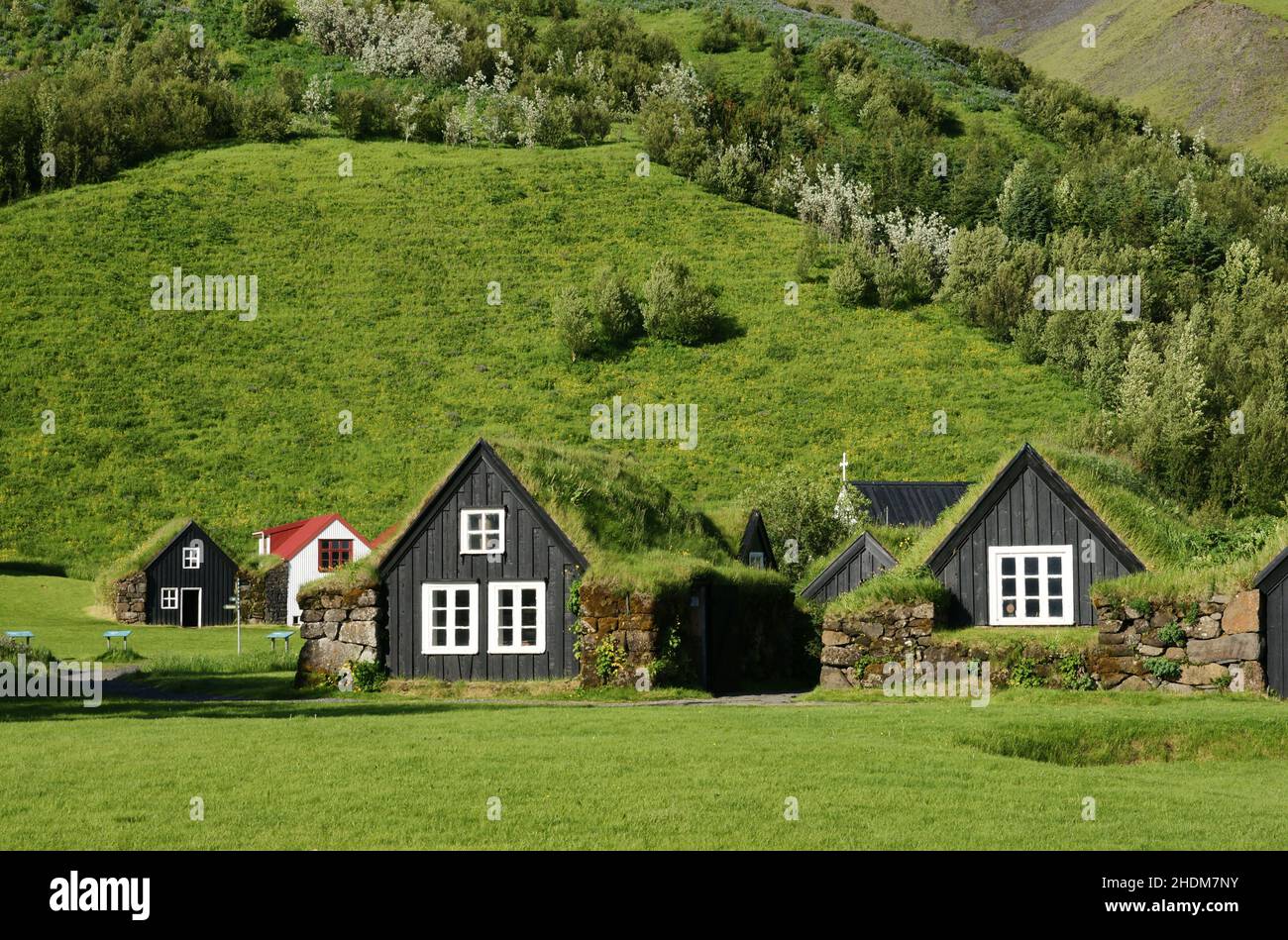 house, iceland, skogar, houses, icelands, skogars Stock Photo - Alamy