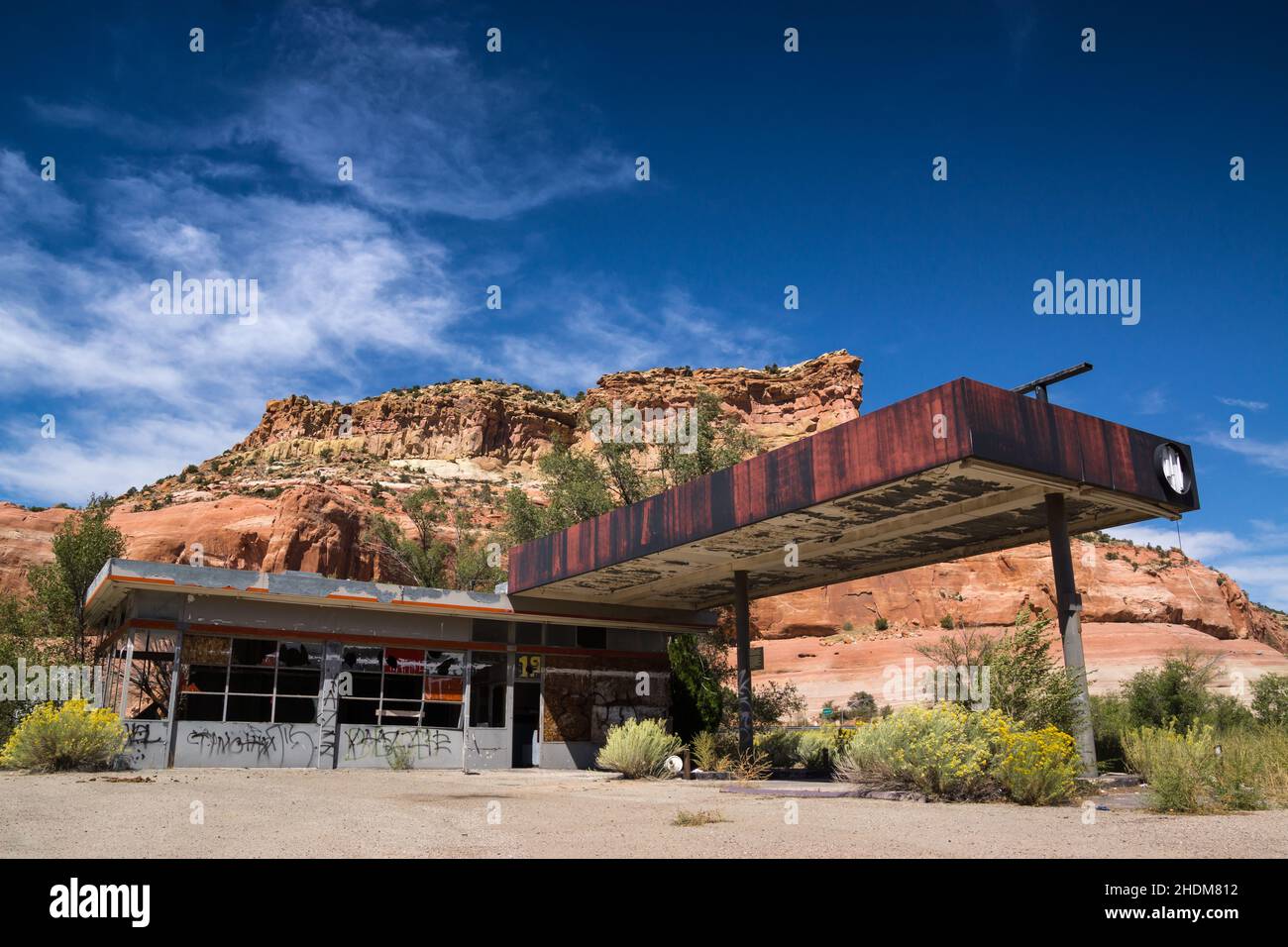 gas station, route 66, gas stations Stock Photo - Alamy