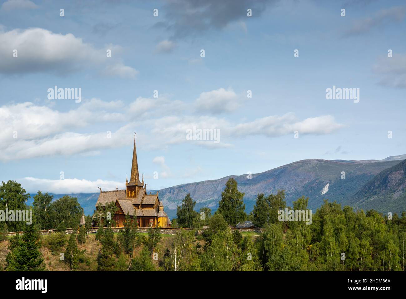 stave church, stave churchs Stock Photo - Alamy