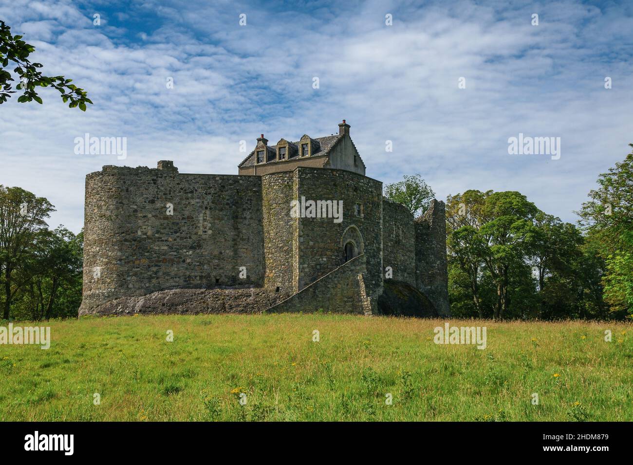fort, dunstaffnage castle, forts Stock Photo - Alamy