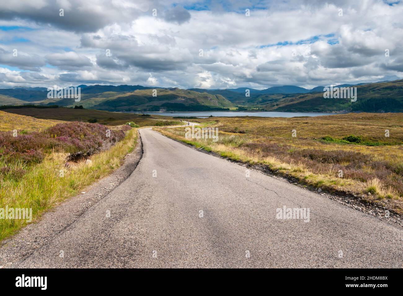 road, highlands, roads, street, streets, highland Stock Photo - Alamy