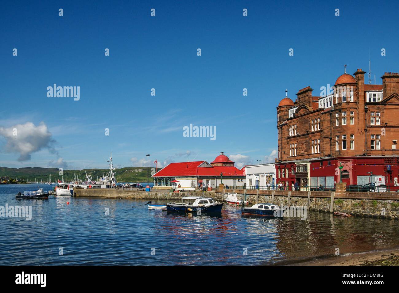 harbour, oban, harbours, port Stock Photo - Alamy