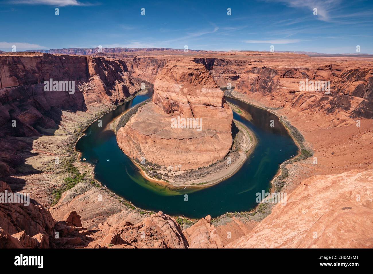 meander, colorado river, horseshoe bend, meanders, colorado rivers ...