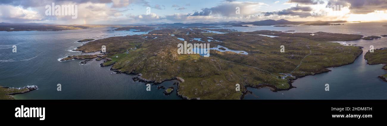 outer hebrides, great bernera Stock Photo - Alamy