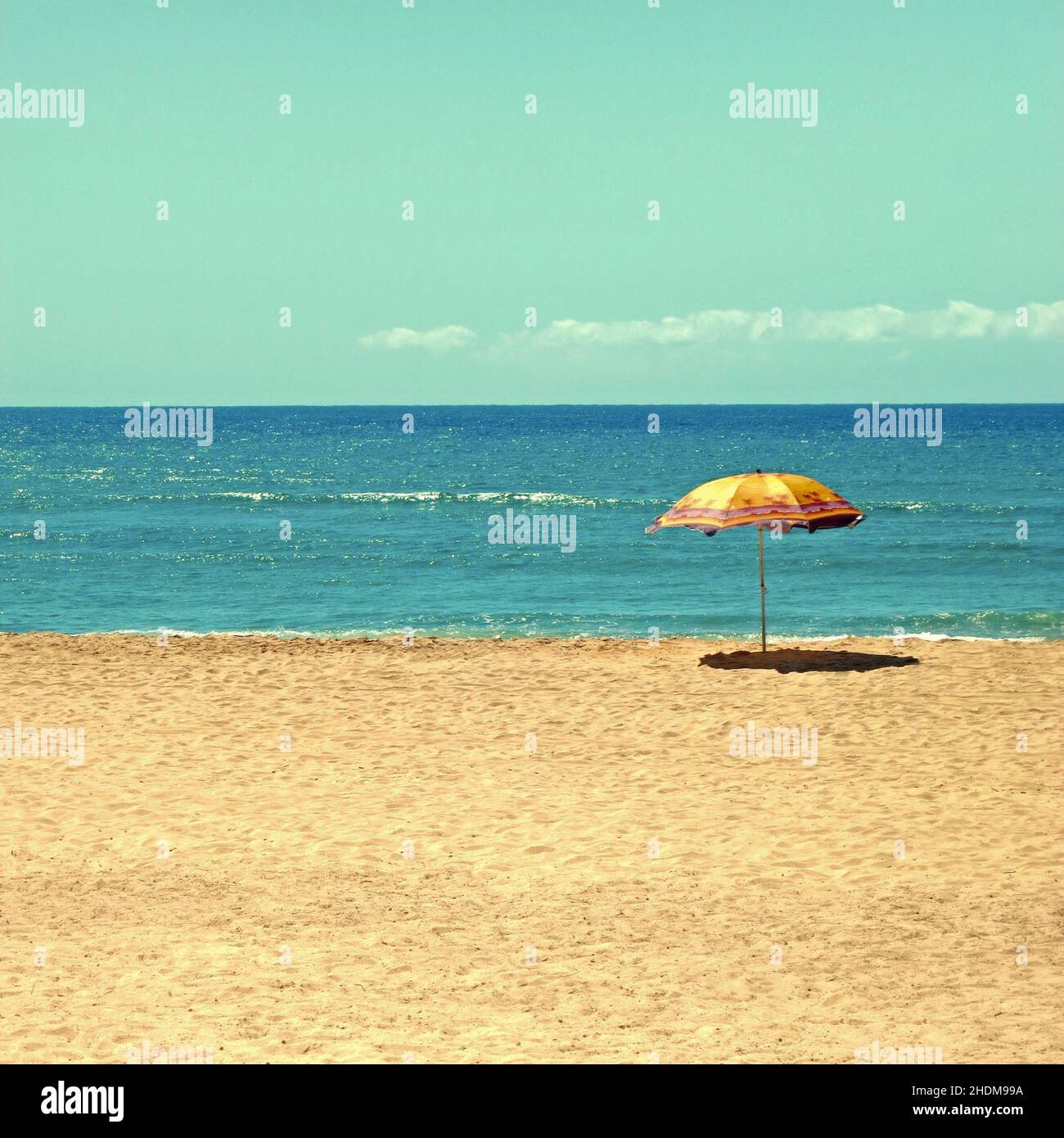 beach, parasol, beaches, seaside, parasols Stock Photo - Alamy