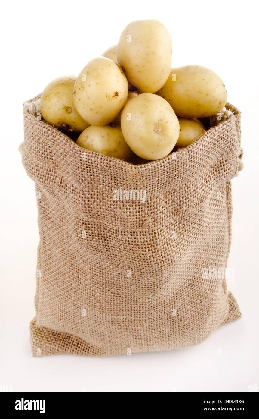 potato, potato sack, raw potatos, potato sacks Stock Photo - Alamy
