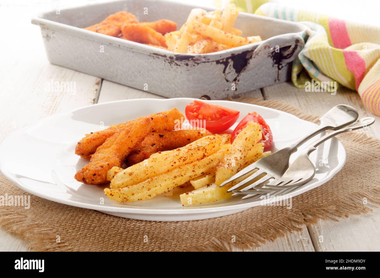 fast food, french fries, chicken, fastfood, pommes, chickens Stock ...