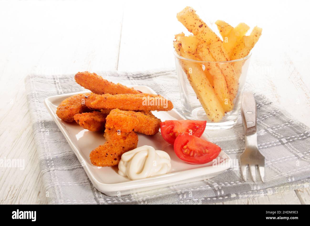 snack, french fries, fried, chicken, chicken nuggets, snacks, pommes ...