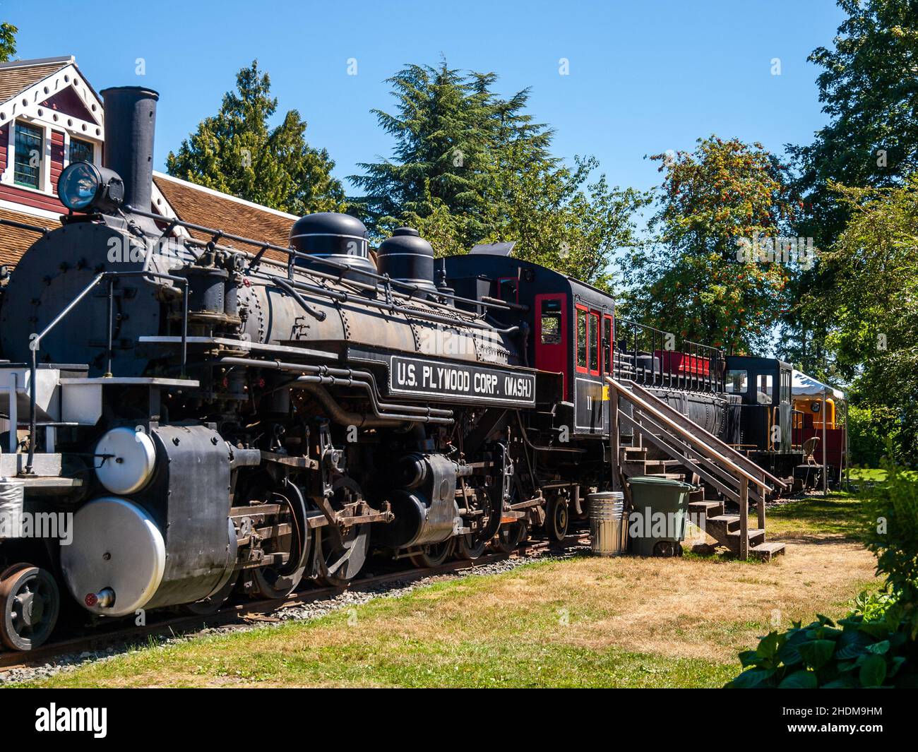 Snoqualmie railroad Museum Stock Photo - Alamy
